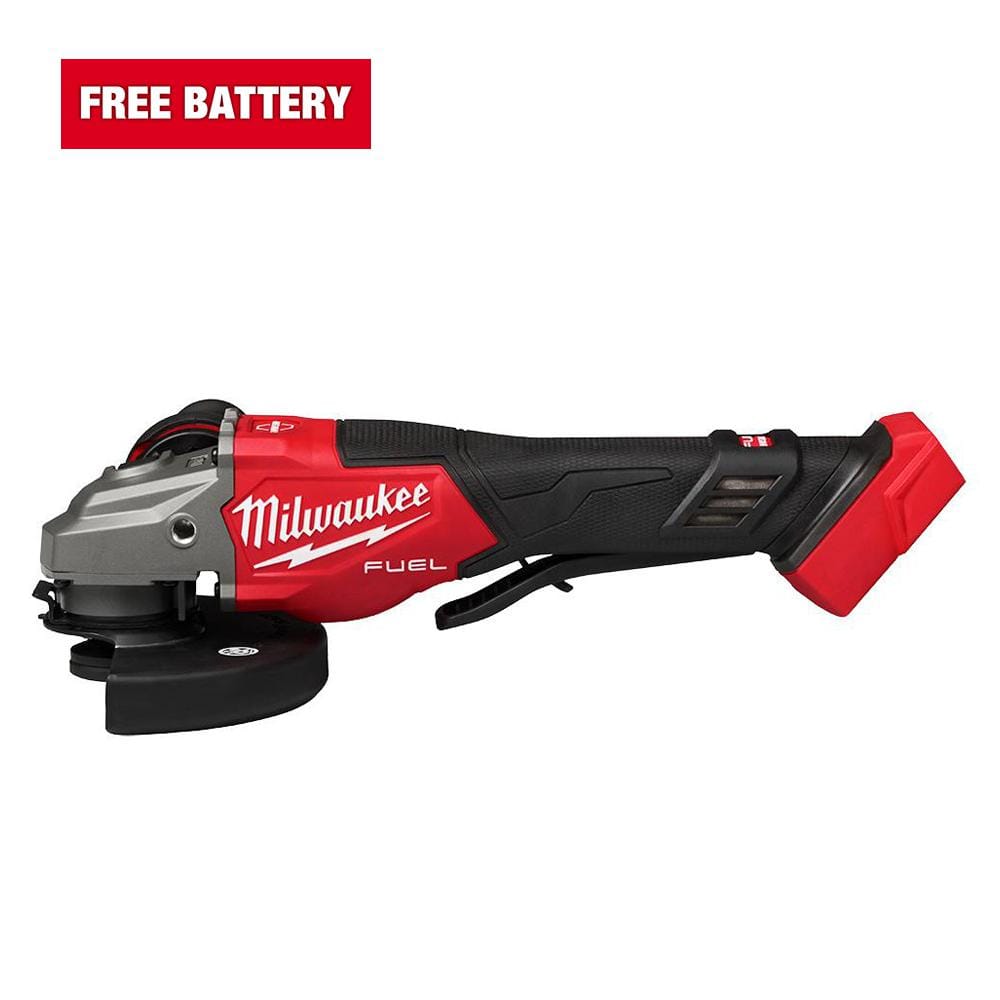 Milwaukee M18 FUEL 18-Volt Lithium-Ion Brushless Cordless 4-1/2 in./6 ...