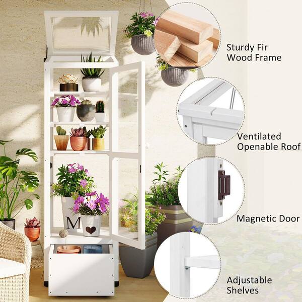 Cold Frames For Sale Garden Wood Portable Cold Frame - Mini Greenhouse ...