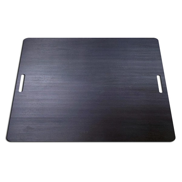 RHINO MATS Fusebox Safety Black 36 in. x 36 in. x 1/2 in. Class4 ASTM ...