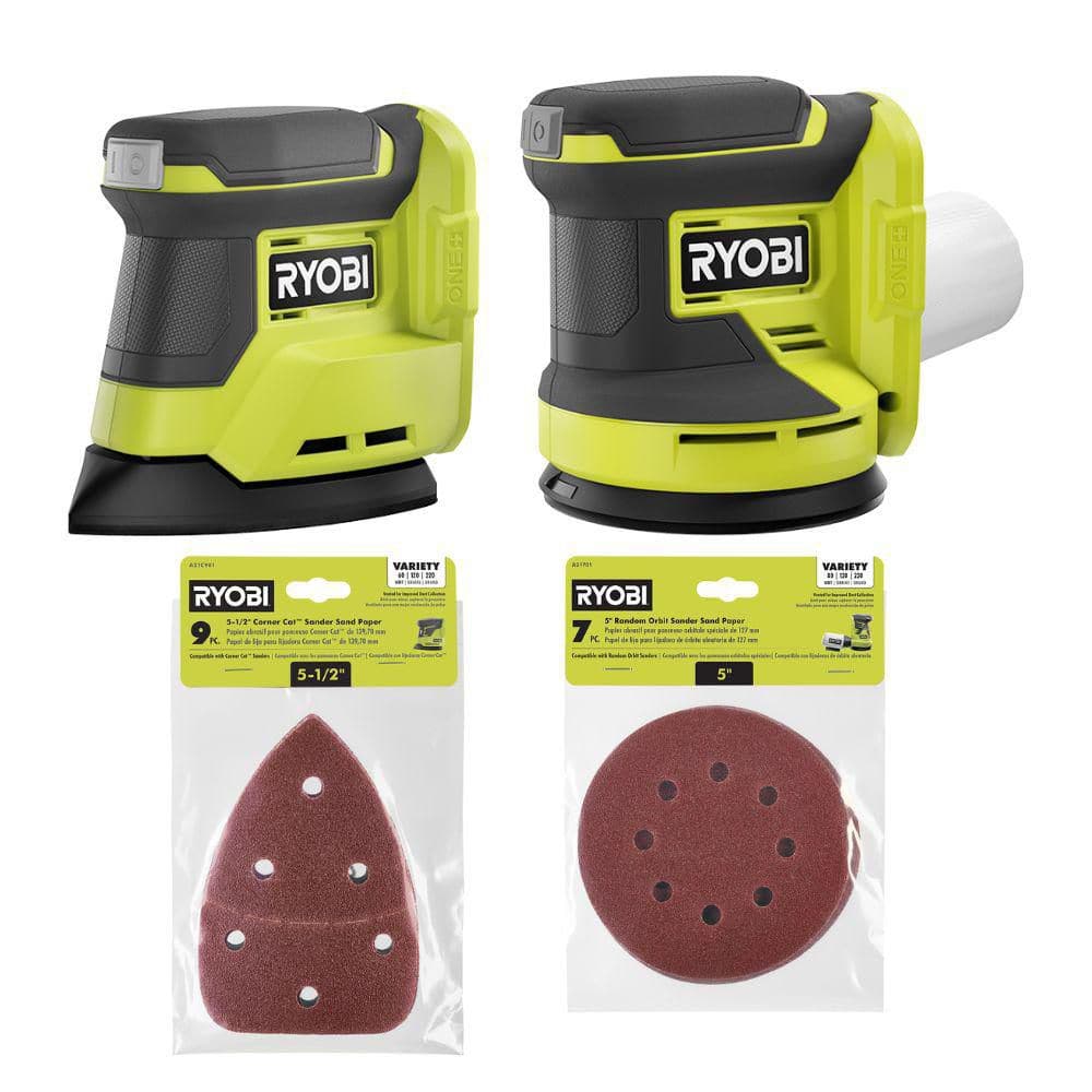 Reviews for RYOBI ONE+ 18V Cordless 2-Tool Combo Kit w/ Random Orbit Sander & Corner Cat Finish ...