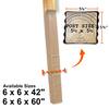 Post Protector 6 in. x 6 in. x 42 in. In-Ground Post Decay Protection ...