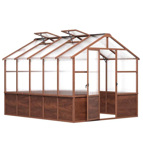 Have a question about Mondawe Polycarbonate Walk-in Greenhouse 8 ft. W ...