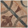 Merola Tile Americana Cleveland 8-3/4 in. x 8-3/4 in. Porcelain Floor ...