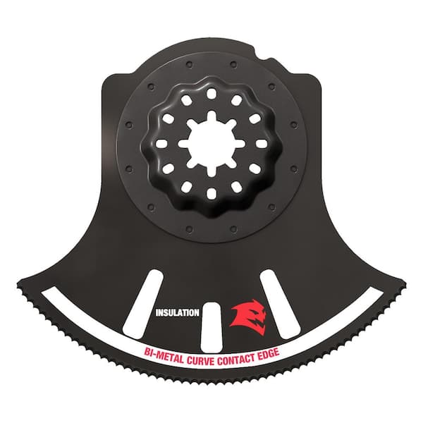 DIABLO 3-1/2 in. Starlock Bi-Metal Oscillating Blade for Insulation ...
