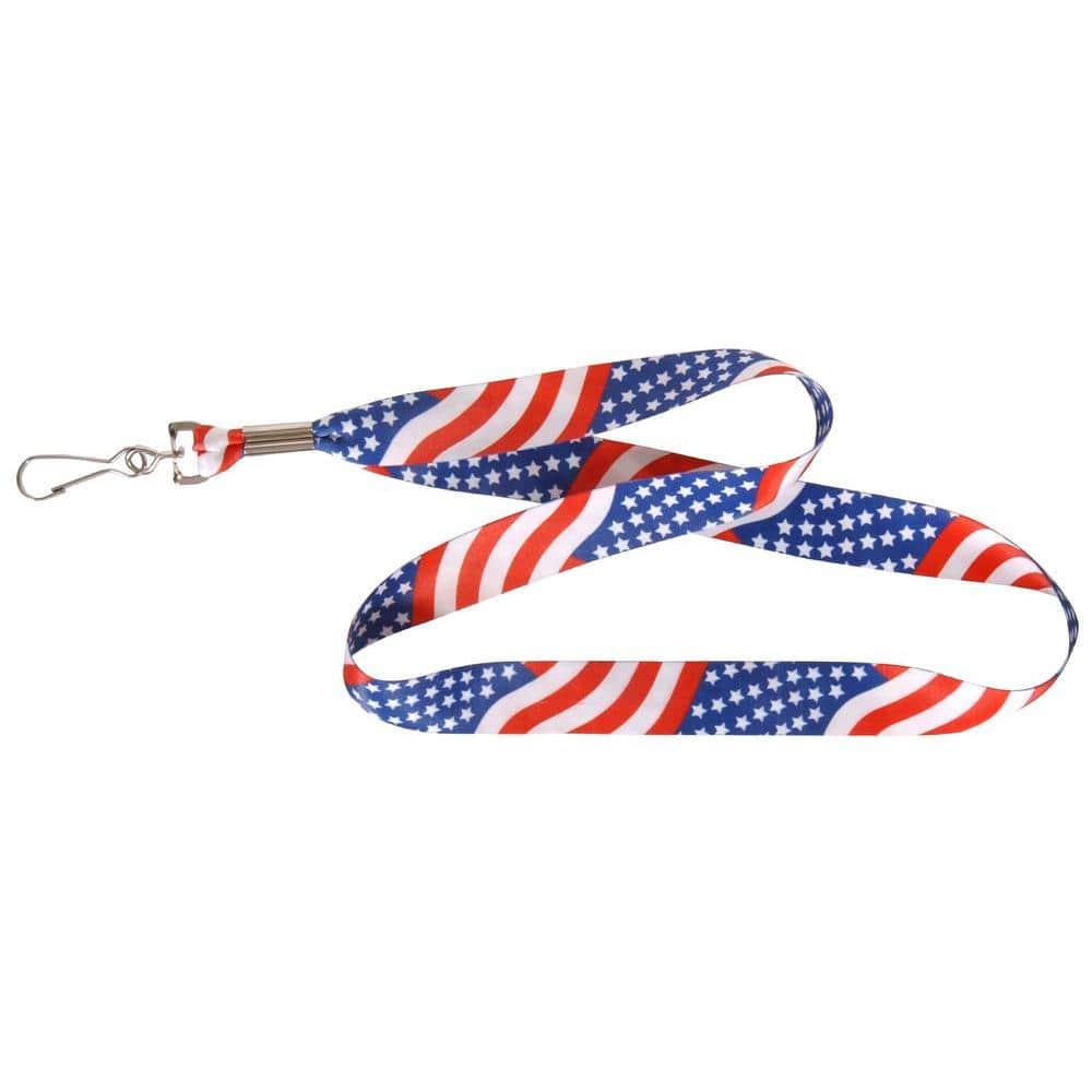 Hillman USA Flag Lanyard 712371 - The Home Depot