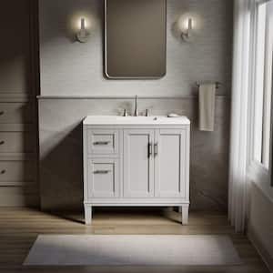 Reviews for KOHLER Chesil 24 in. Single Sink Freestanding Emerald Green ...