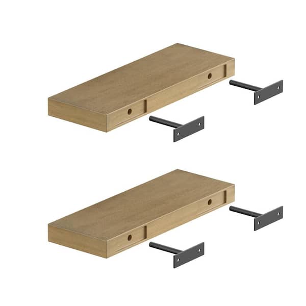 Floating desk brackets home depot store