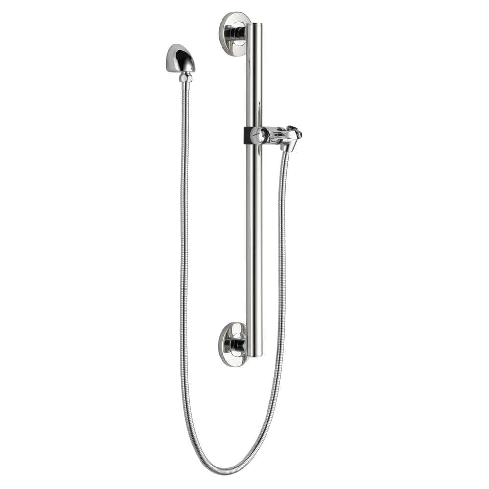 Delta 24 in. Adjustable Slide Bar for Handheld Showerheads in Chrome ...