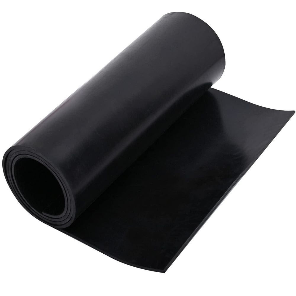 OGETFUUR 1/8 in. H x 12 in. W x 48 in. L Neoprene Rubber Gasket Strip ...