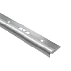 Schluter Vinpro-U Brushed Chrome Anodized Aluminum 3/16 in. x 8 ft. 2-1 ...