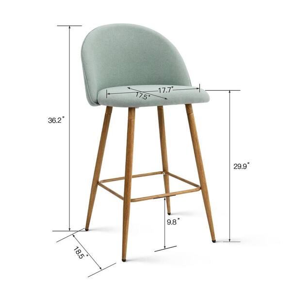 Aqua metal bar stools store