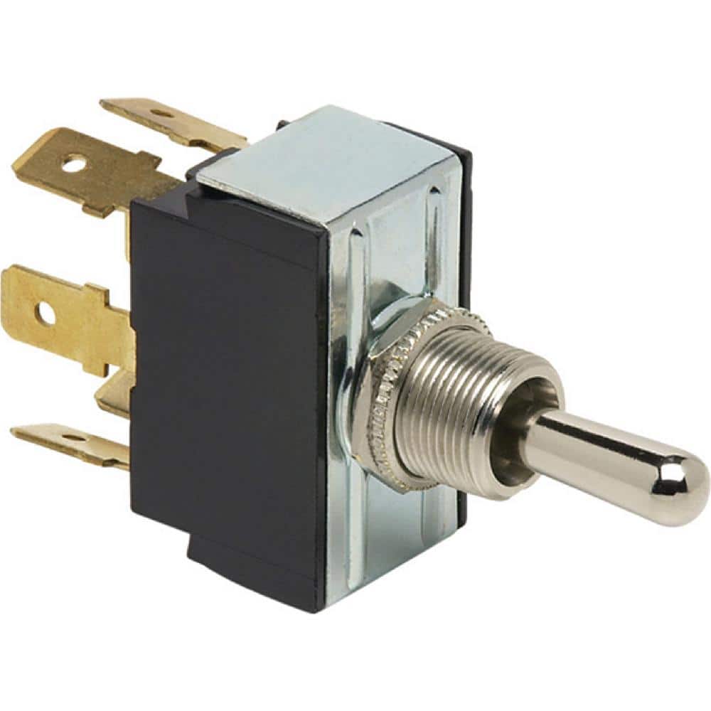 CH Cole Hersee Toggle Switch, (ON)-OFF-ON DPDT, Retail Pkg 55081-BP ...