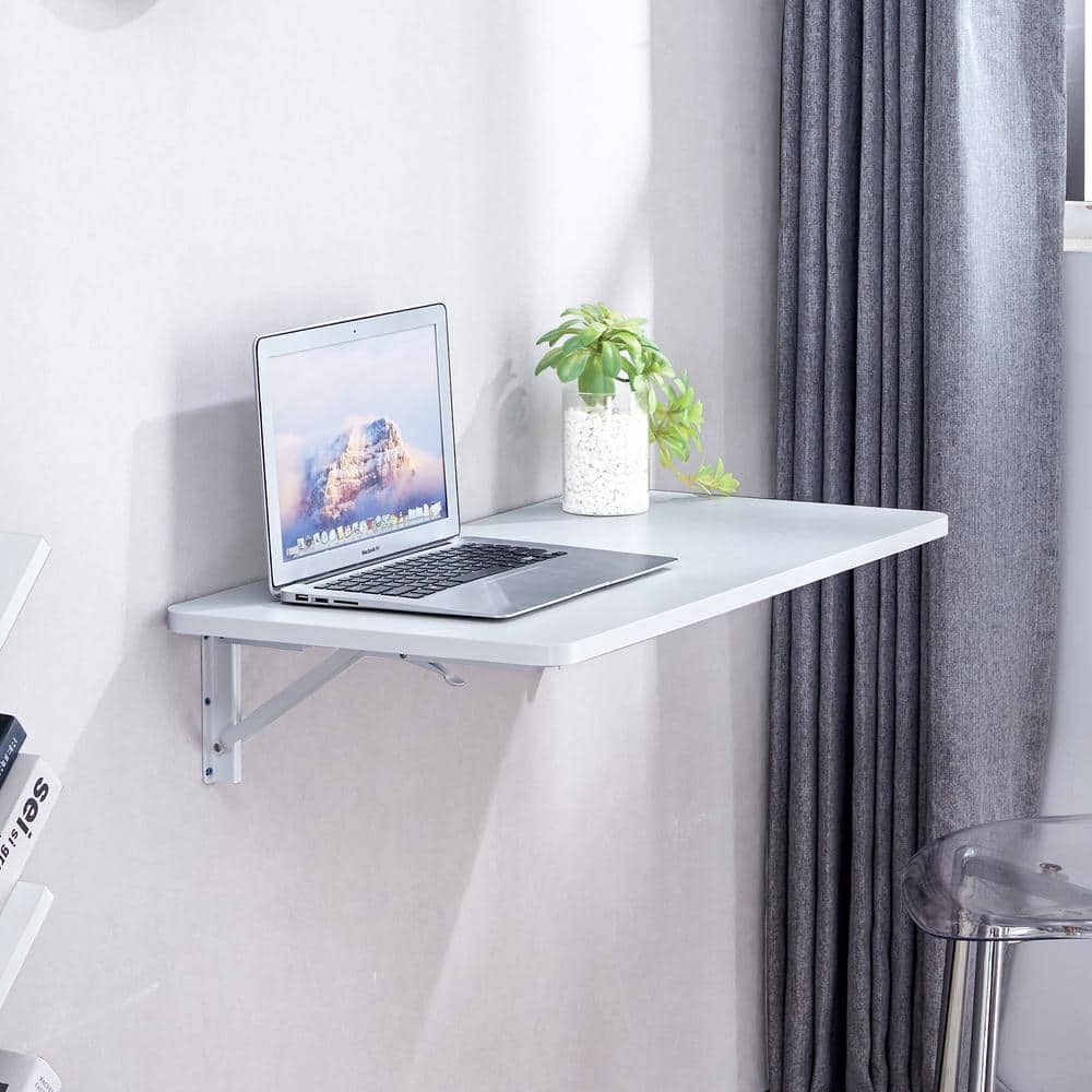 Tileon Laundry Room Folding Table Wall Mounted Folding Table for Small ...