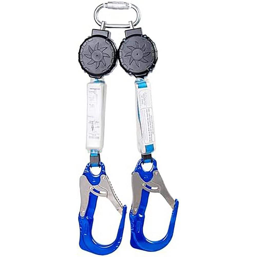 KIWDZFU 6 ft. Self Retracting Lifeline Fall Arrest Safety Lanyard ...