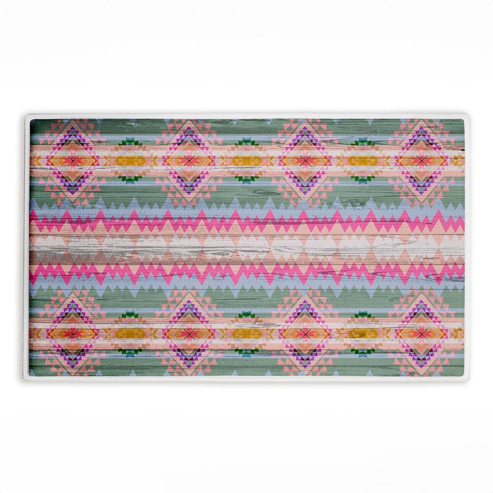 Stupell Industries Bright Shabby Chic Boho 18 in. x 30 in. Multi ...