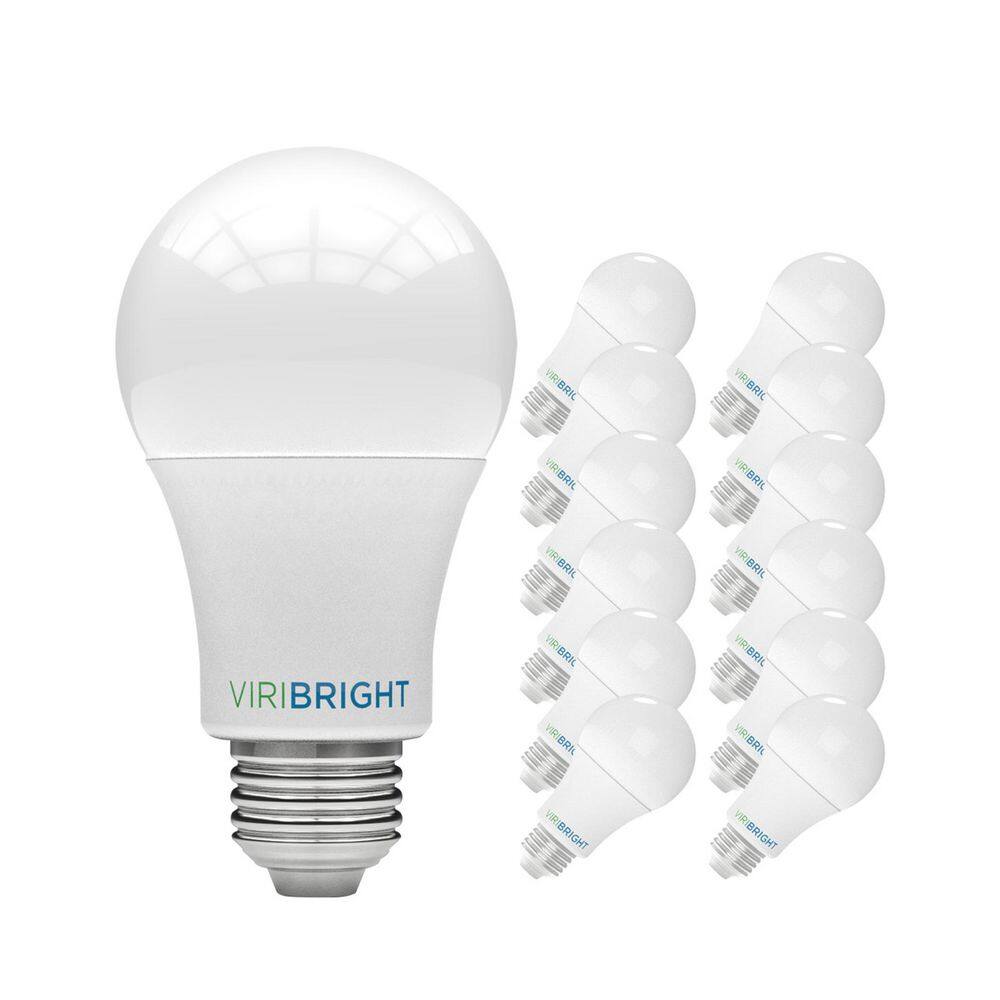 Viribright 60-Watt Equivalent A19 E26 Title 20 Compliant Dimmable ...