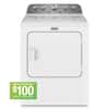 Maytag 7.0 cu. ft. Vented Electric Dryer in White MED5430MW - The Home ...