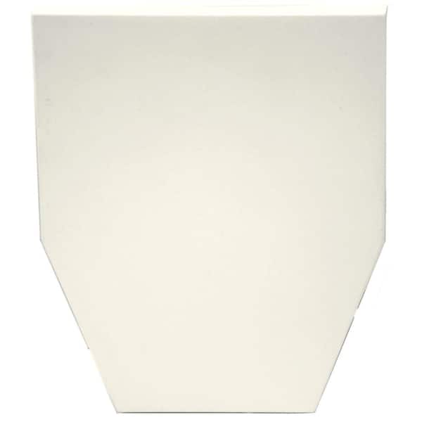 Builders Edge 9 in. Classic Dentil Window Header Keystone in 034 ...