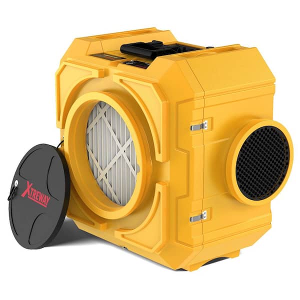 800 sq. ft. HEPA Air Scrubber Negative Machine Airbourne Cleaner in ...