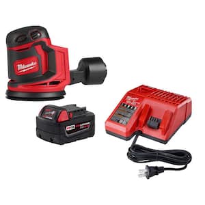 Milwaukee M18 18V Lith-Ion Brushless Cordless FUEL 5 in. Random Orbit ...