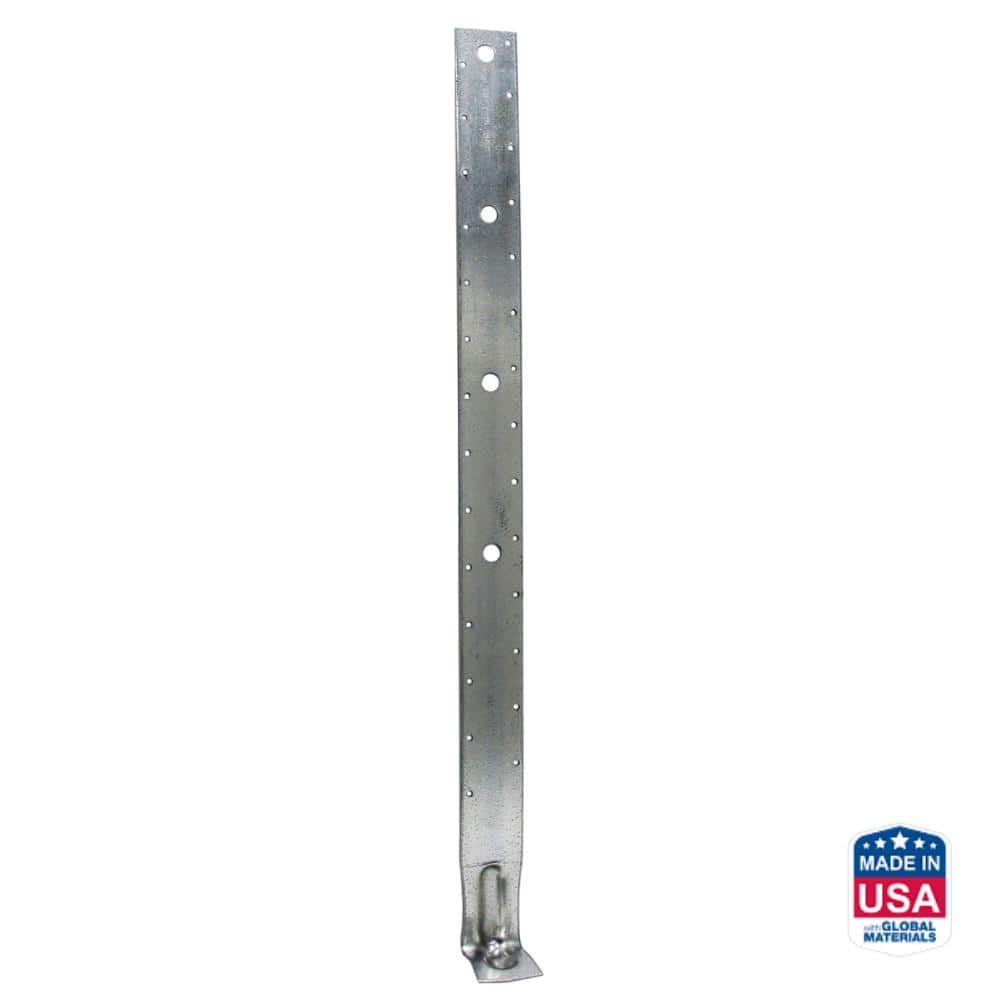 Simpson Strong-Tie PA 29 in. 12-Gauge Galvanized Purlin Anchor PA28 ...