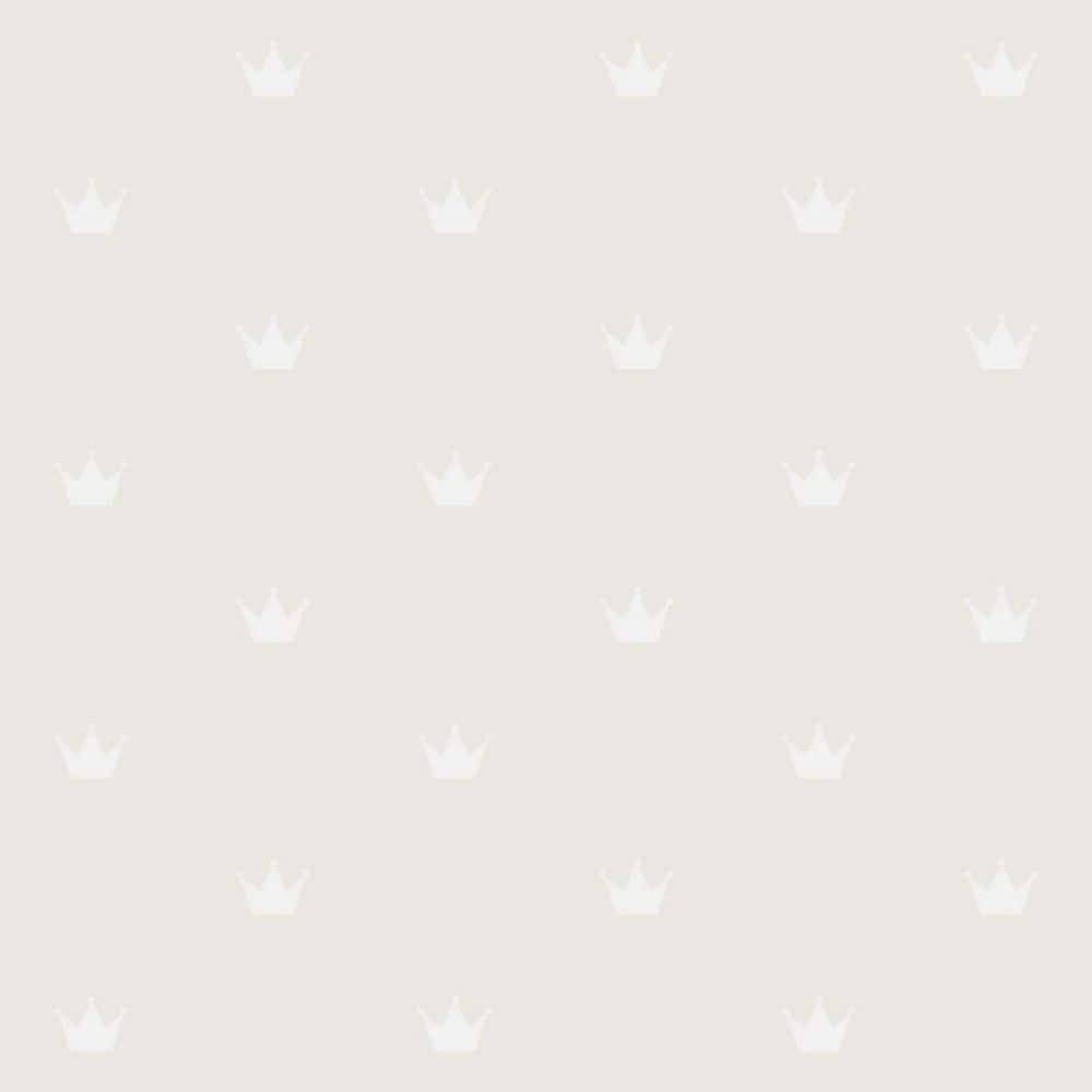 Chesapeake Silver Bea Crowns Matte Paper Non-Pasted Wallpaper Roll 4060 ...