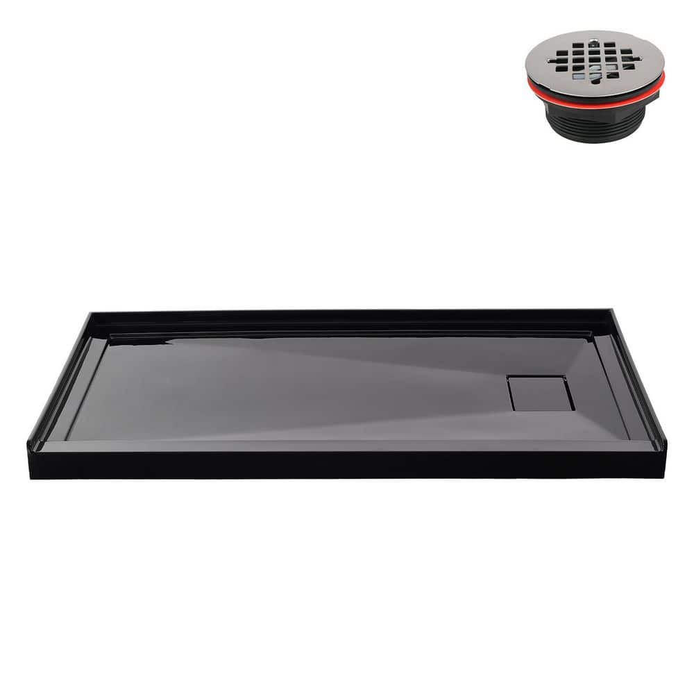 Streamline GB-2535-144-BL 60 in. x 36 in. Alcove Acrylic Shower Pan ...