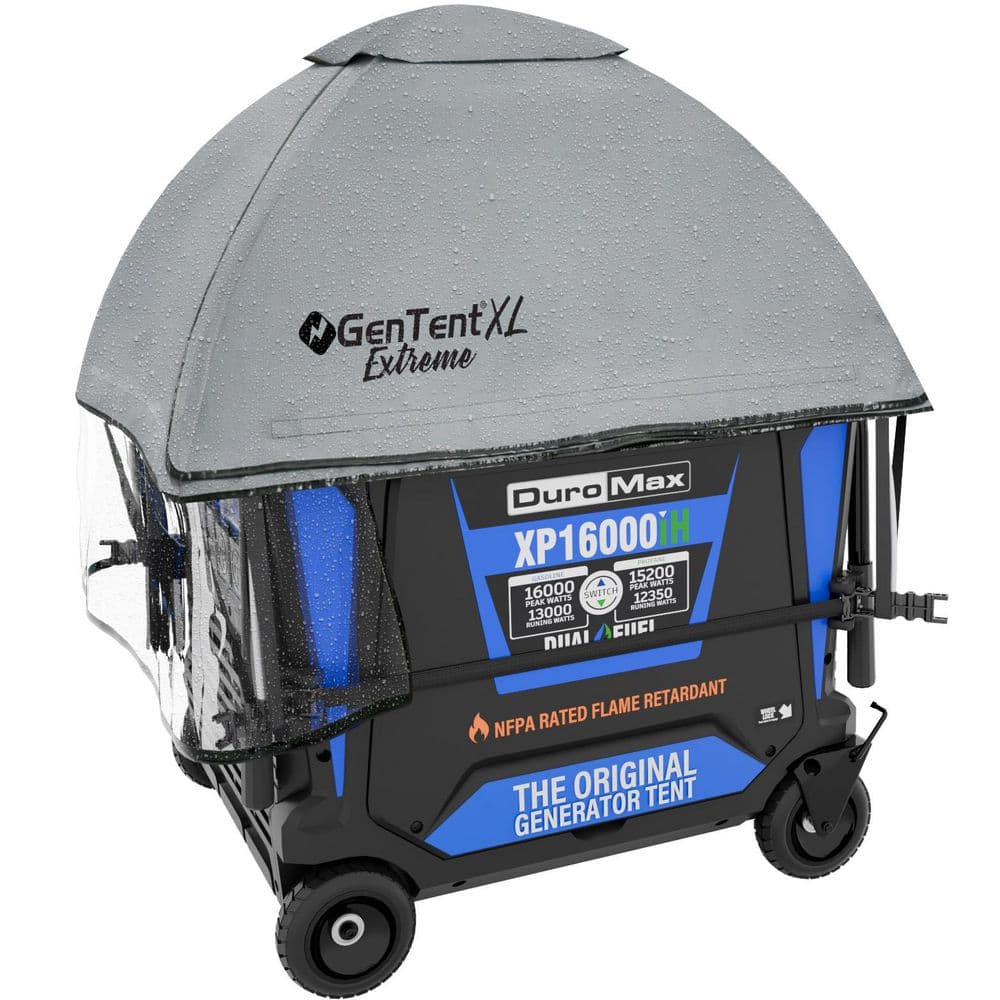 GenTent XL Inverter Kit Generator Tent Running Cover in Grey with ...