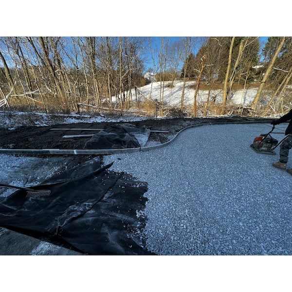 BestPLUS 1 in. x 5 in. x 50 ft. Gray Coiled Plastic CONform Concrete ...