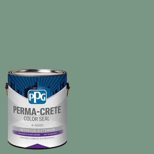 Reviews for Perma-Crete Color Seal 1 gal. PPG1133-5 Slate Green Satin ... Reviews for Perma-Crete Color Seal 1 gal. PPG1133-5 Slate Green Satin ...