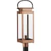 Progress Lighting 1-Light Bronze Steel Hardwired Weather Resistant ...