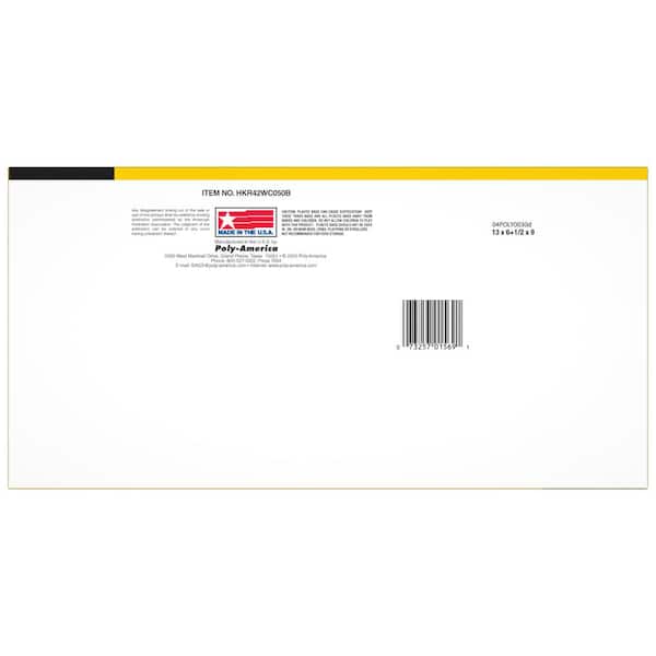 Husky 42 Gal. Heavy-Duty Contractor Clean-Up Bags with 20% PCR (50 ...