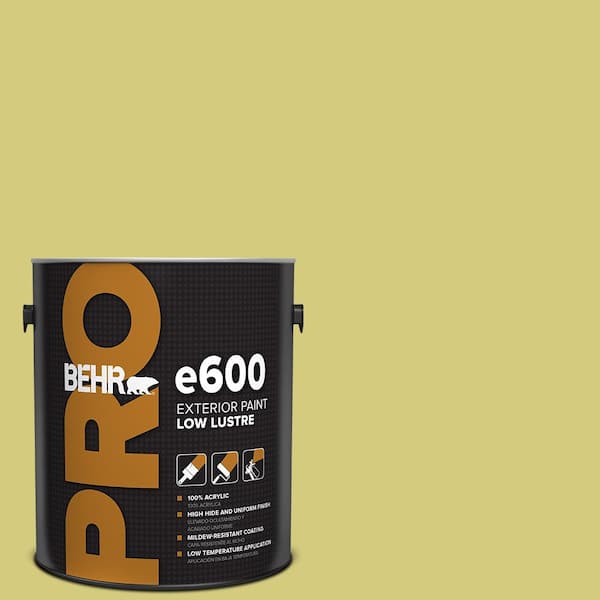 BEHR PRO 1 gal. #P350-4 Spring Grass Low Luster Exterior Paint PR62301 ...