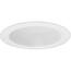 Juno Contractor Select 6 in. White Recessed Conical Baffle Trim V3024 WWH