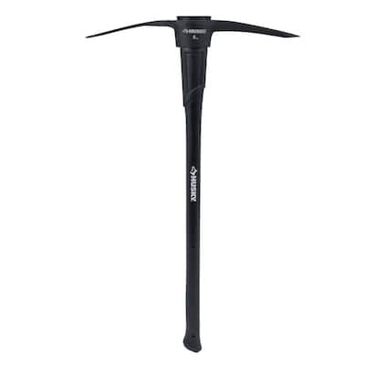 Husky Lawn and Garden PRO Digging Shovel and Pick Mattock and San ...