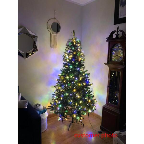 Color Changer Mini Tree Mini Artificial Christmas Tree 2.5ft With