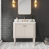 Home Decorators Collection Collette 36 in. Single Sink Greige Bath ...