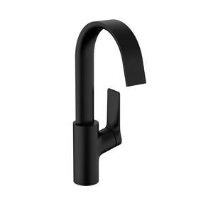 Hansgrohe Finoris Single Handle Single Hole Bathroom Faucet in Matte ...