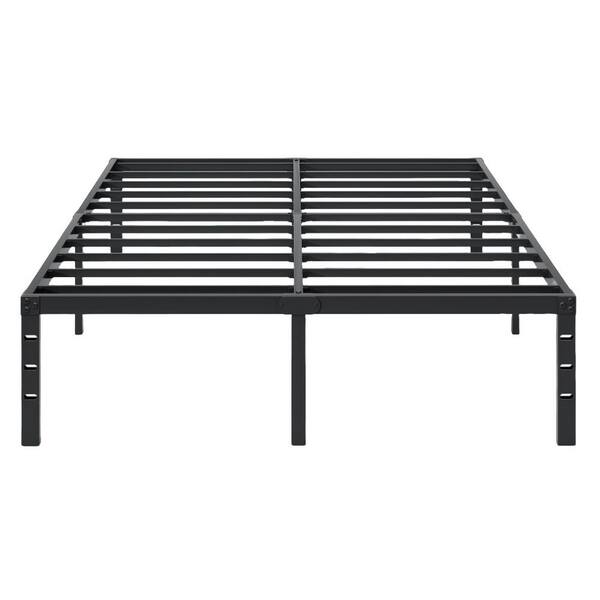 Angel Sar 18 in. Metal Bed Frame, Storage Space Under The Bed Heavy ...