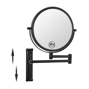 Tileon 8 in. Small Round 10X HD Magnifying Double Sided Height ...