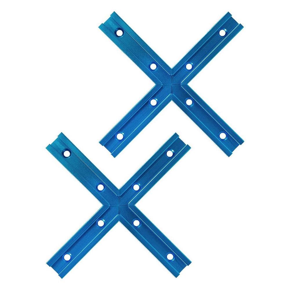 ‎POWERTEC 3 in. T-Track Intersection Kit For Universal T-Track, T-Track ...