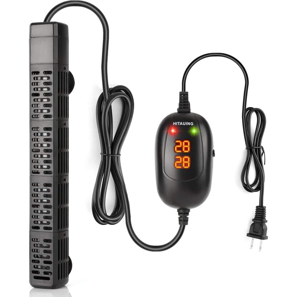 Lukyamzn 300W Submersible Fish Tank Heater with Over-Temperature ...