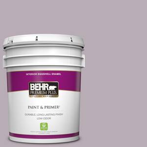 BEHR PREMIUM PLUS 1 gal. #670F-4 Silverberry Hi-Gloss Enamel Interior ...