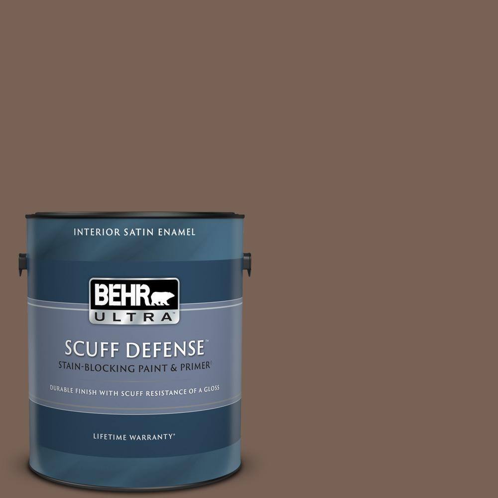 BEHR ULTRA 1 gal. #760B-6 Traditional Extra Durable Satin Enamel ...