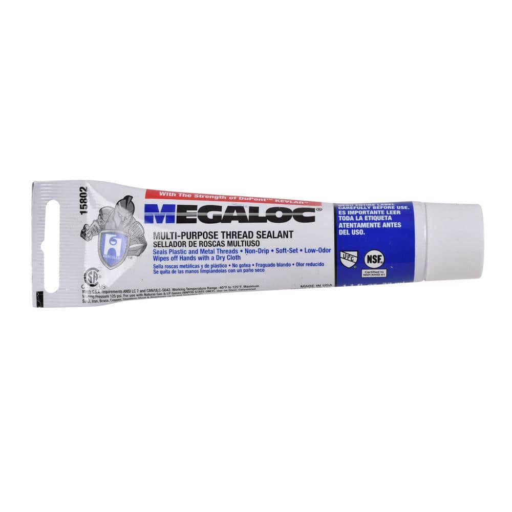 Hercules Megaloc 1 oz. Pipe Thread Sealant 158022 - The Home Depot