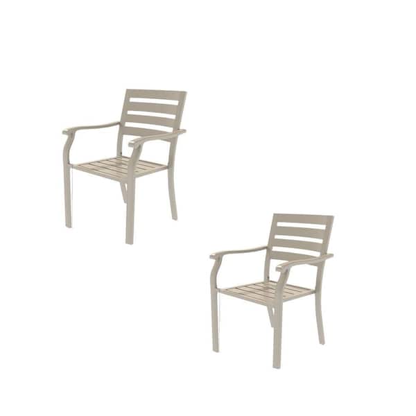 Tenleaf Terrace Metal Patio Chairs (Set of 2)-Outdoor Dining Chairs ...