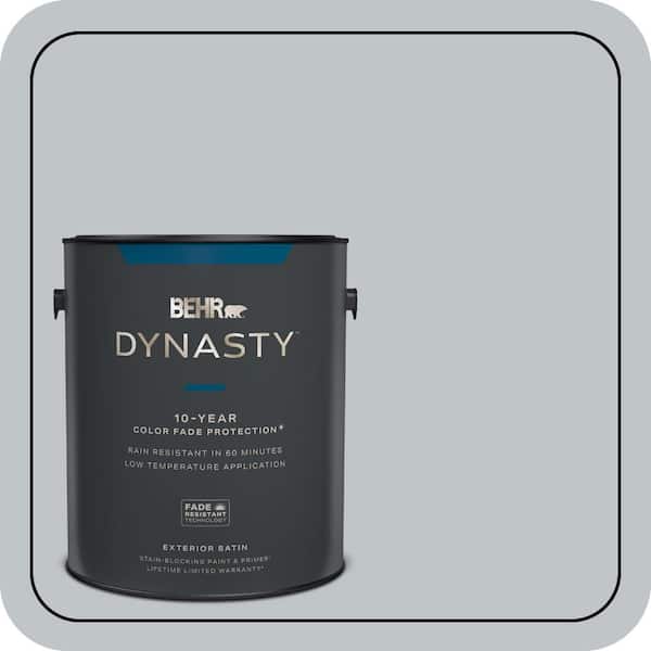 BEHR DYNASTY 1 gal. #N510-2 Galactic Tint Satin Enamel Exterior Stain ...