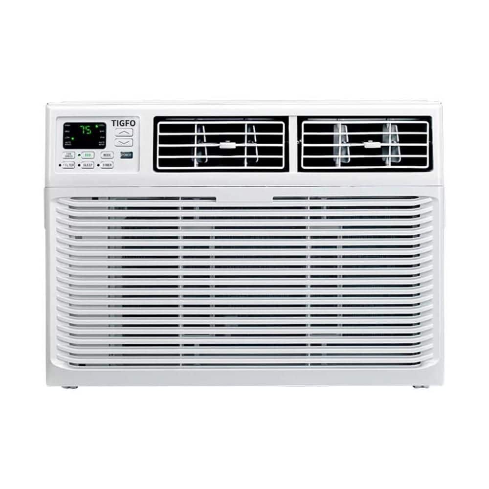 Tigfo 12,000-BTU EasyCool Window Air Conditioner with Remote 115V 15A in White TIG12WiNCC - The ...