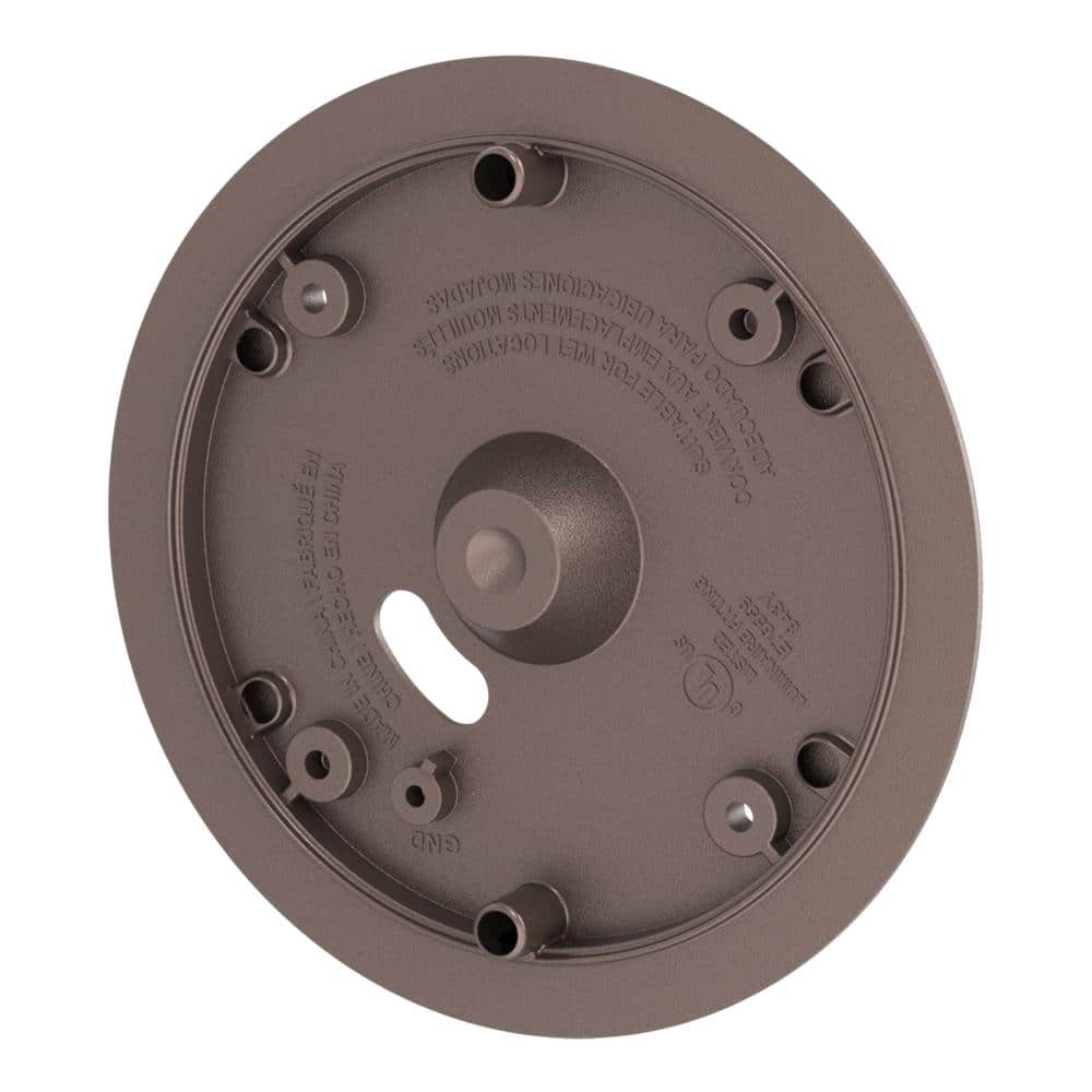 HALO TGS Bronze Mounting Adapter Plate Kit TGS-KIT-MTGBZ - The Home Depot