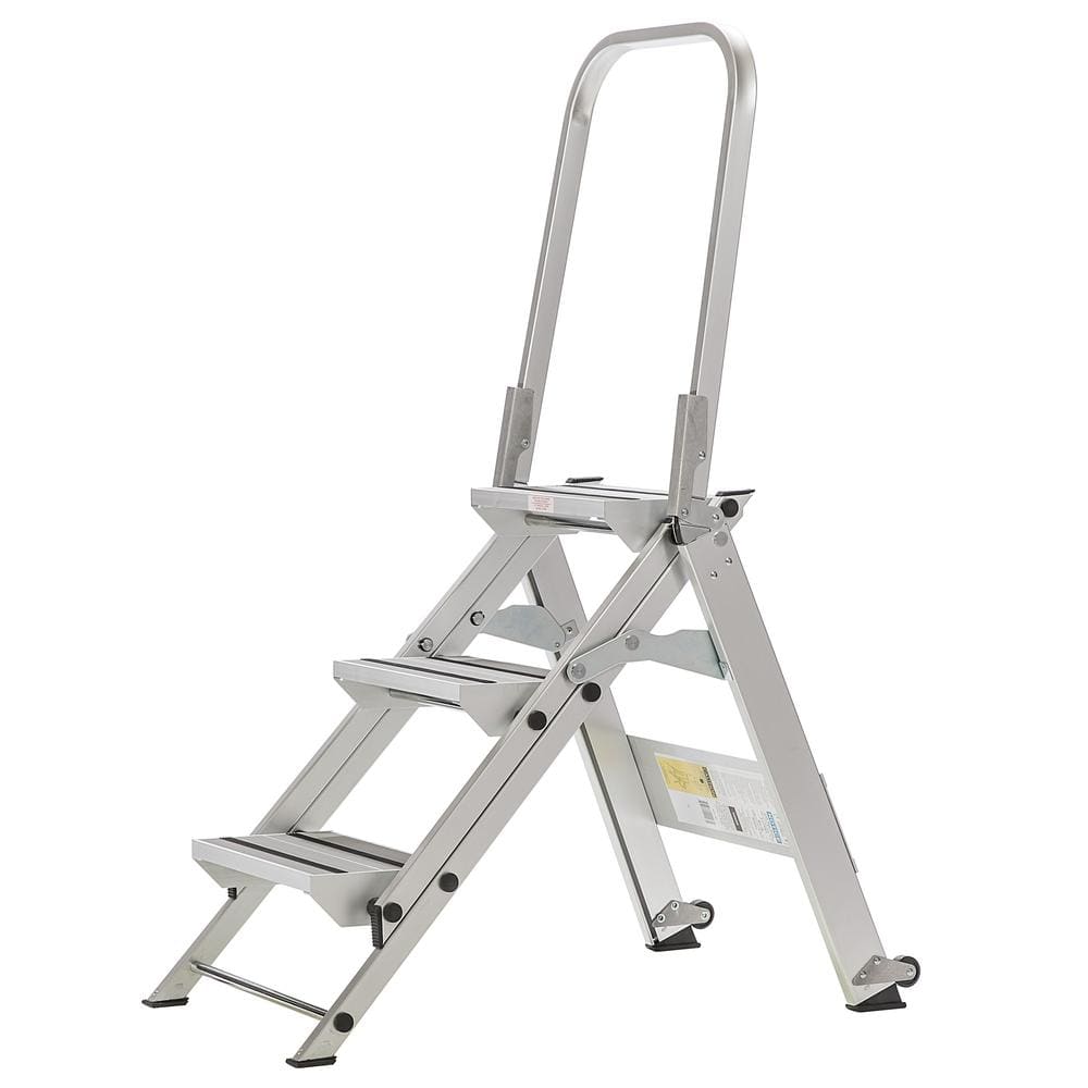 XTEND+CLIMB Ultra Duty Folding 3-Step Handrail Step 375 lb. Load ...